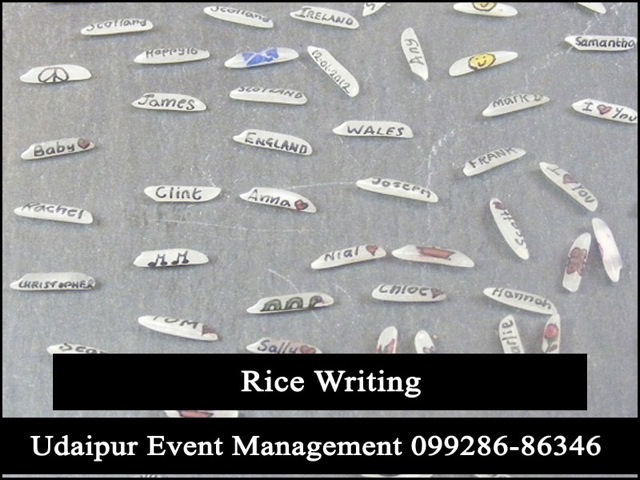 Writing rice ou riz couleur, t’y choises quoi ? – Si Tu Veux (Jouer)