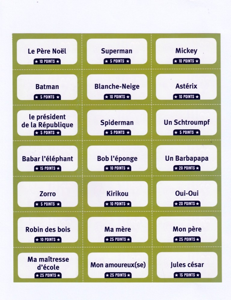 L’incontournable jeu de “Qui suis-je ?“ en prêt à jouer – Si Tu Veux ...